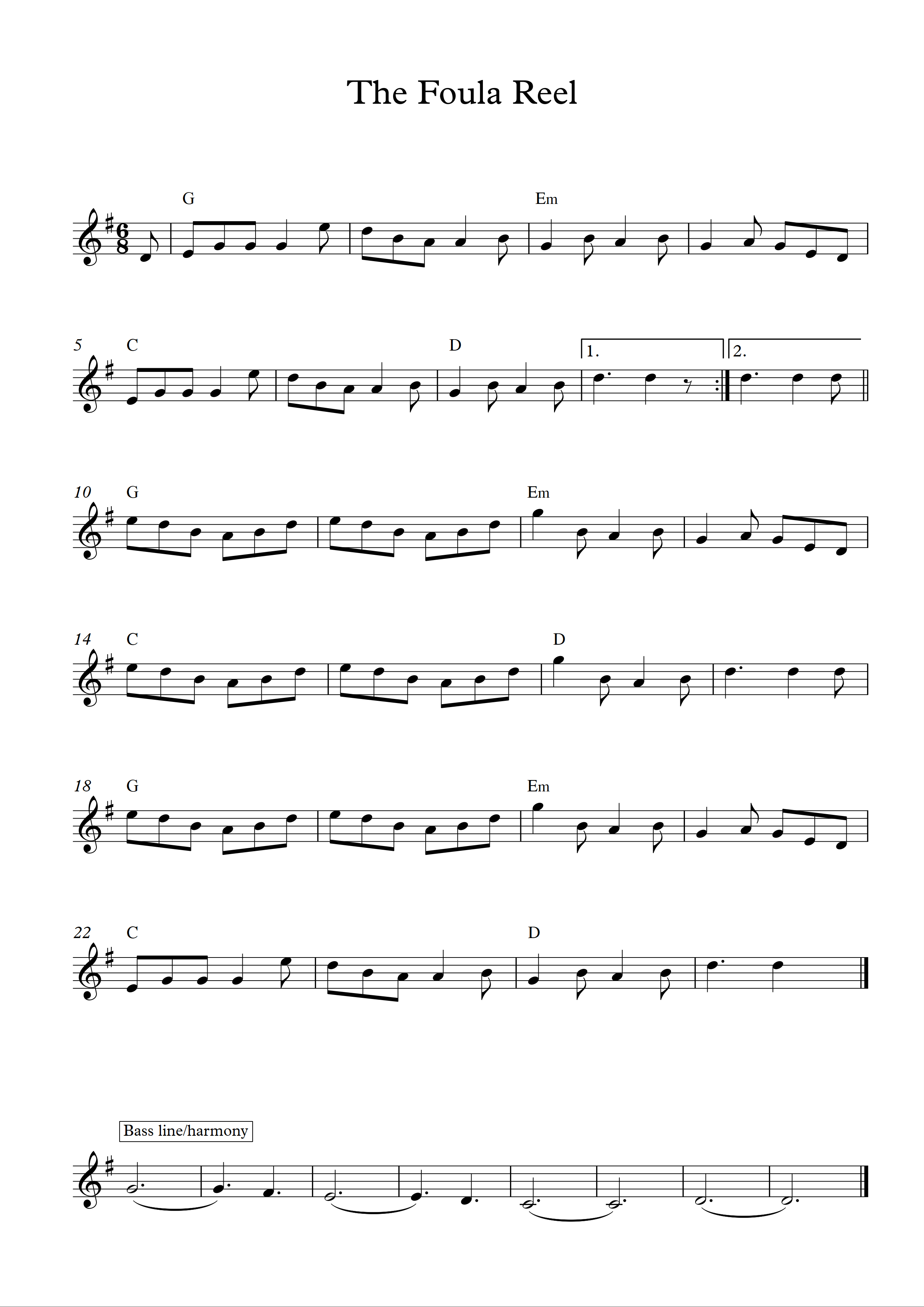 The Foula Reel – New Ealing Sessions